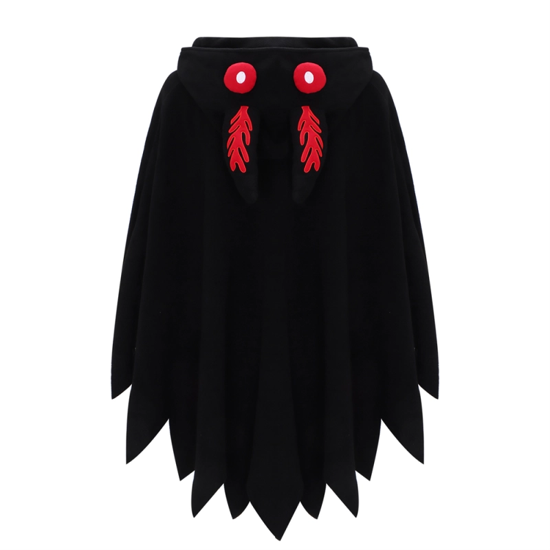 Mothman Cloak Halloween Cosplay Costume Hallowcos