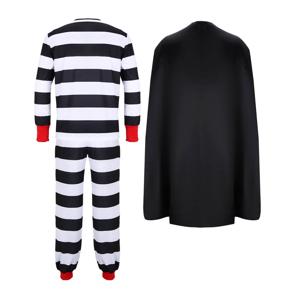 Hallowcos Hamburglar Costume Halloween Cosplay Outfits