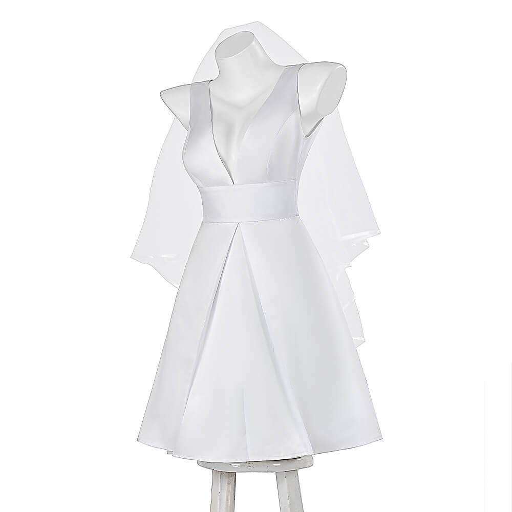 Harley Quinn Wedding Dress Lady Gaga Cosplay