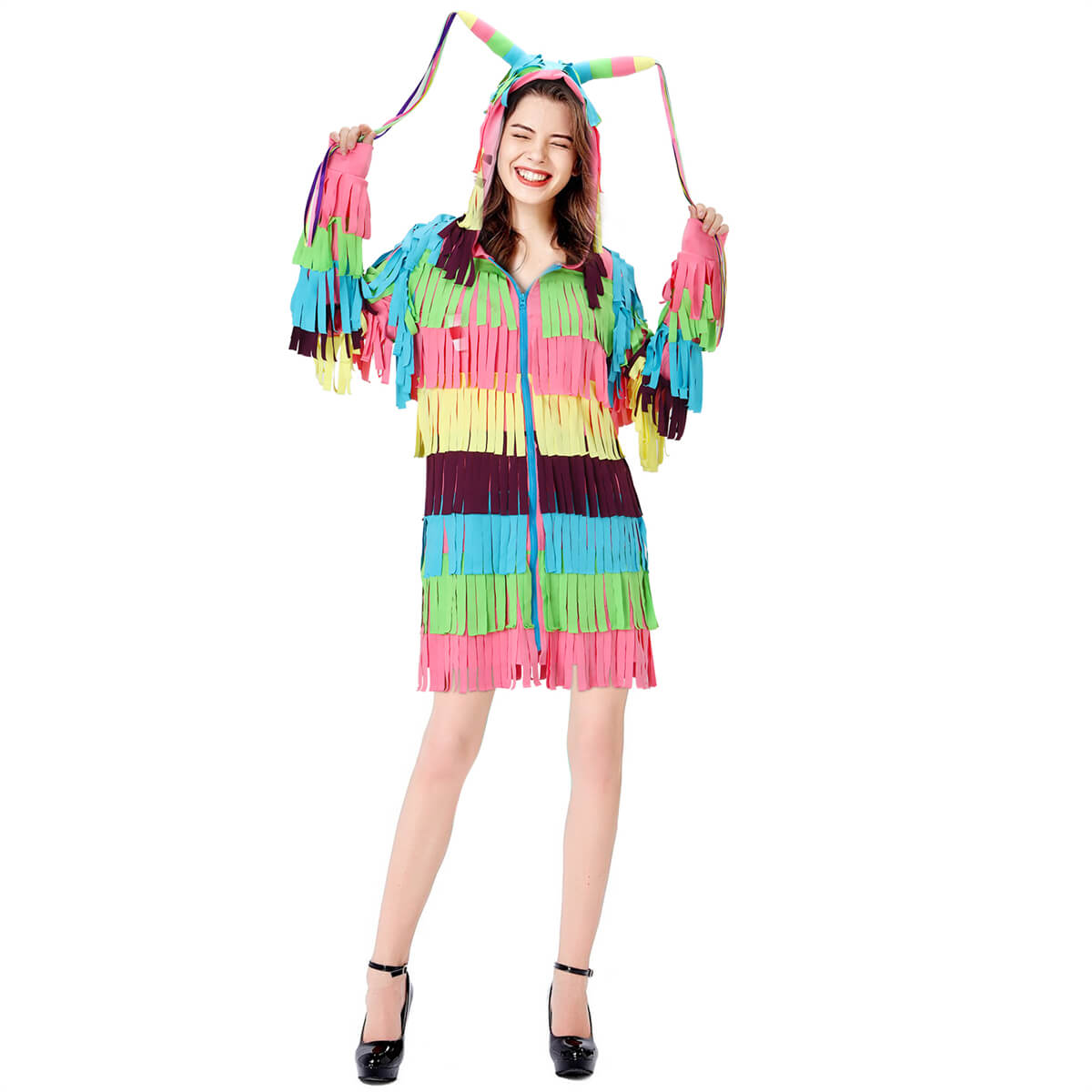 Pinata Costume for Women Halloween Fancy Dress Style B Hallowcos