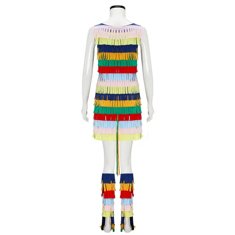 Women Pinata Costume for Halloween Fancy Dress Hallowcos