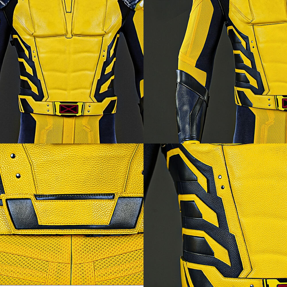 Deadpool 3 Wolverine Suit Cosplay Costume Deadpool & Wolverine Hallowcos
