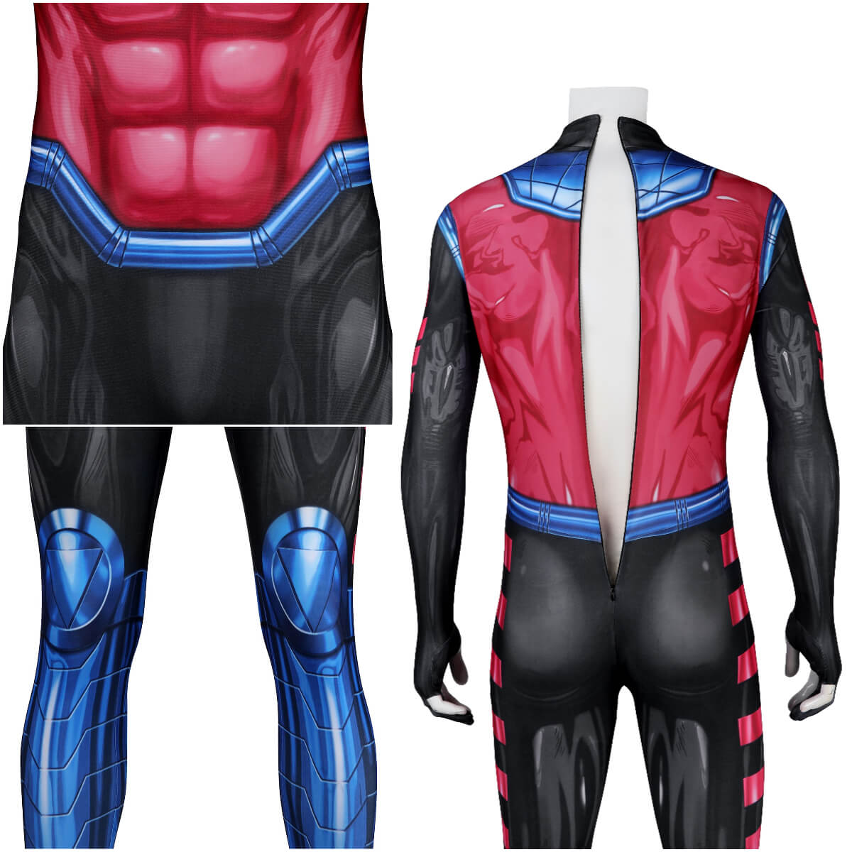 X-Men 97 Gambit Suit Remy Lebeau Cosplay Costume Hallowcos