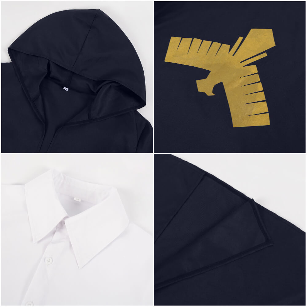 Mashle: Magic and Muscles Mash Burnedead Cosplay Costume Magic Robe ...