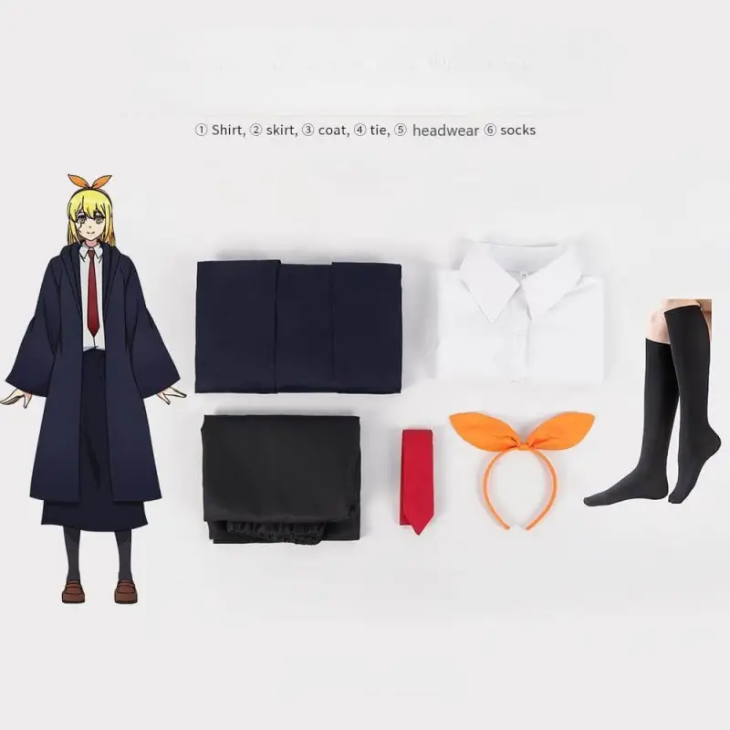 Mashle: Magic and Muscles Lemon Irvine Cosplay Costume Magic Robe Hallowcos