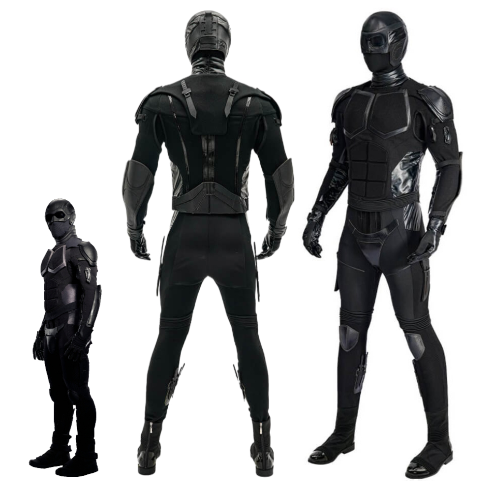 The Boys Season 4 Black Noir Cosplay Costume Hallowcos