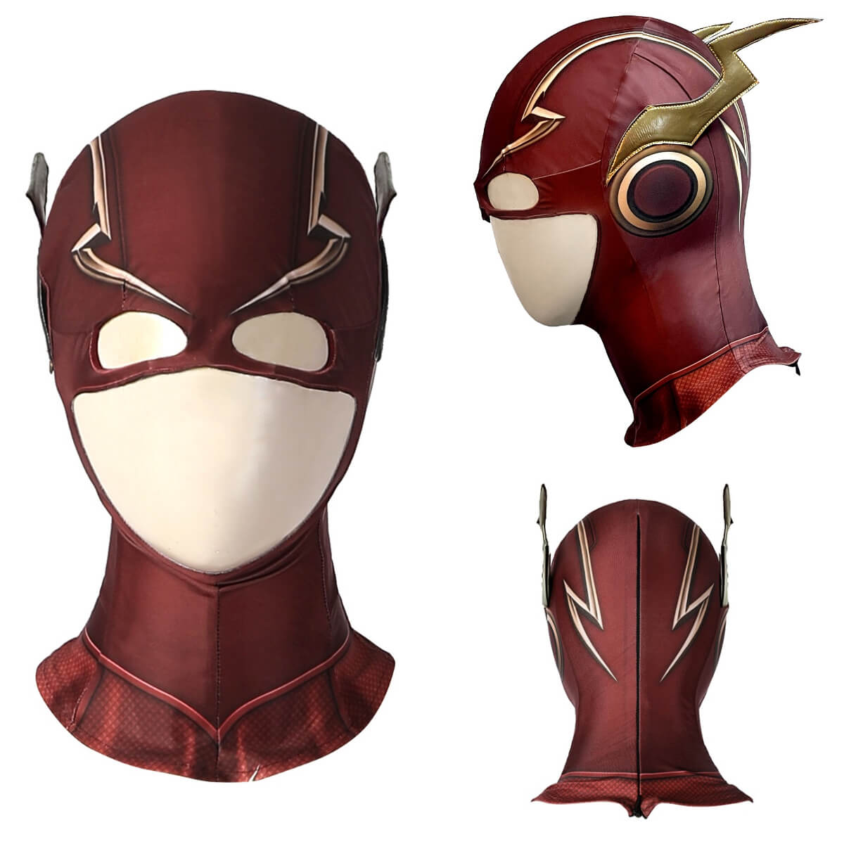 Injustice 2 The Flash Jumpsuit Barry Allen Cosplay Costume Hallowcos