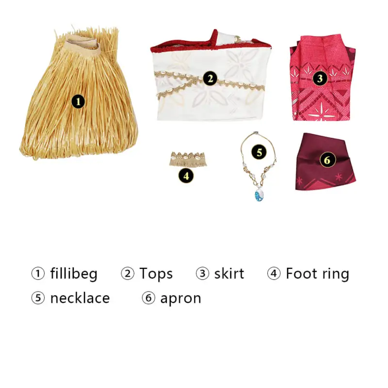 Moana 2 Moana Cosplay Costume Hallowcos