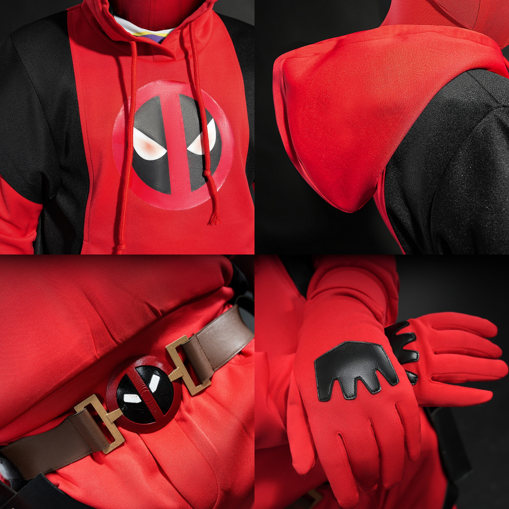 Deadpool 3 Kidpool Cosplay Costume for Child Hallowcos
