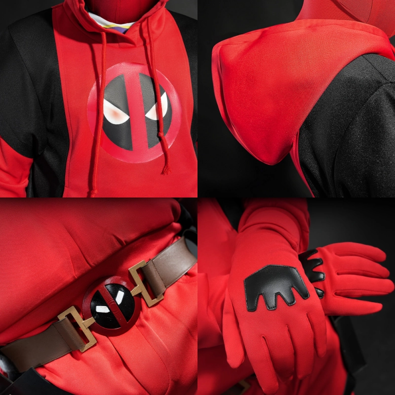 Deadpool 3 Kidpool Cosplay Costume for Child Hallowcos
