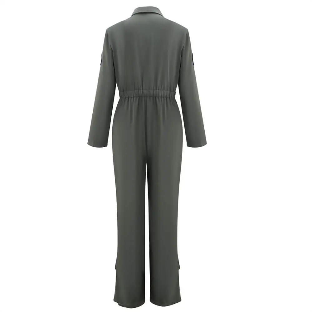 Ellen Ripley Flight Suit Cosplay Costume-Alien Film Hallowcos