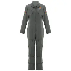 Ellen Ripley Flight Suit Cosplay Costume-Alien Film Hallowcos