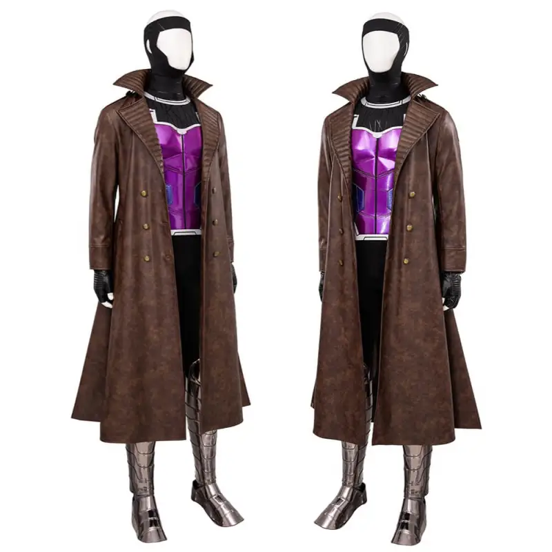 Deadpool 3 Gambit Cosplay Costume Deadpool and Wolverine Hallowcos