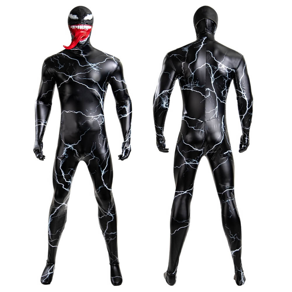 Venom 3 The Last Dance Eddie Brock Cosplay Costume Upgrade Hallowcos