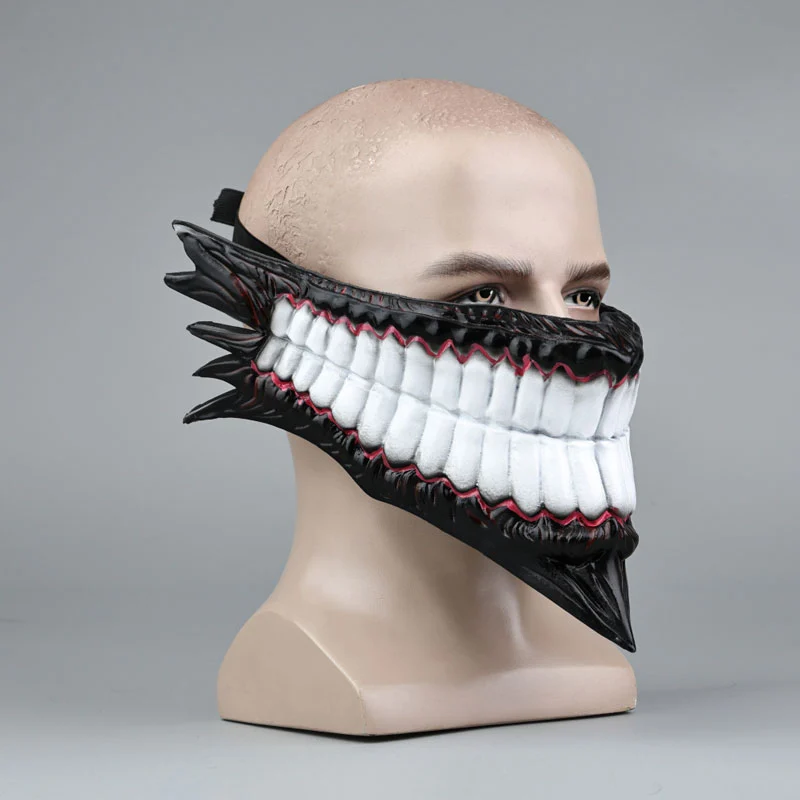 Dandadan Okarun Ken Takakura Mask Halloween Cosplay Props Hallowcos