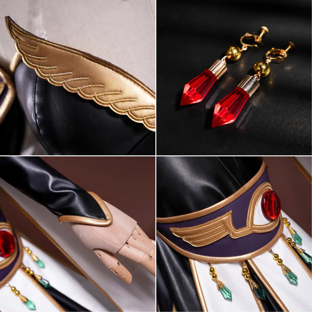 Code Geass C.C. Empress Outfit Britannian Cosplay Costume Hallowcos