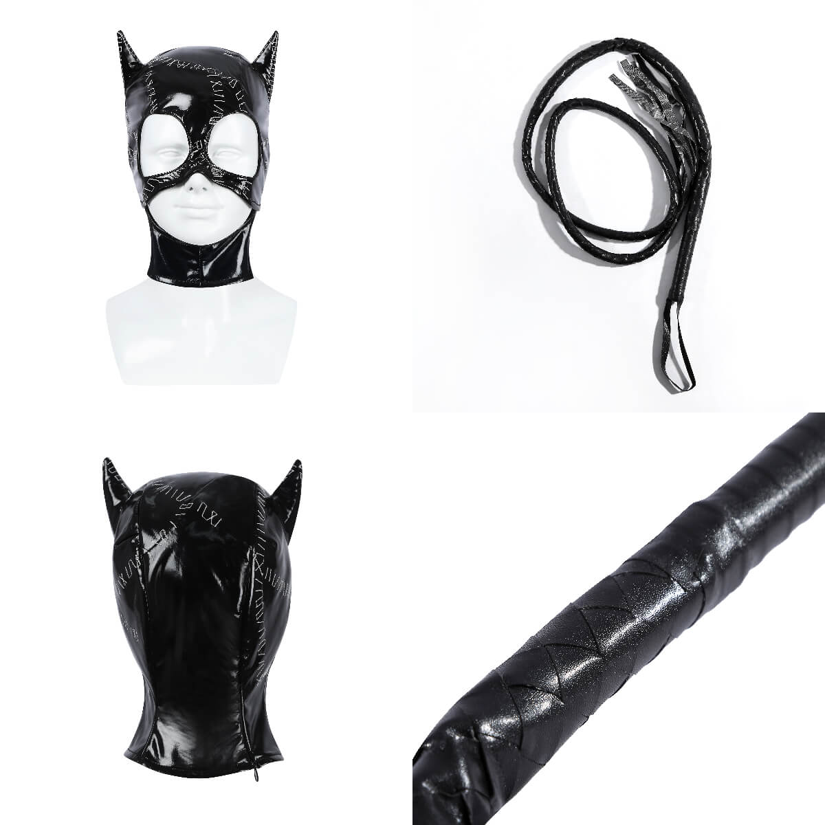 Batman Returns Catwoman Selina Kyle Cosplay Costume Hallowcos