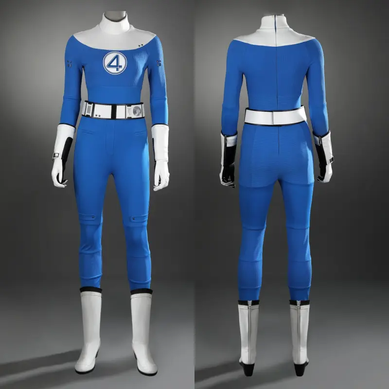 The Fantastic Four First Steps Invisible Woman Cosplay Costume Sue ...