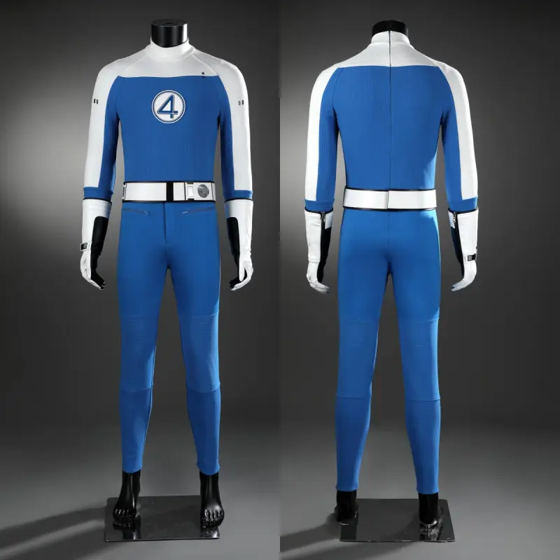 The Fantastic Four First Steps Human Torch Cosplay Costume Johnny Storm ...
