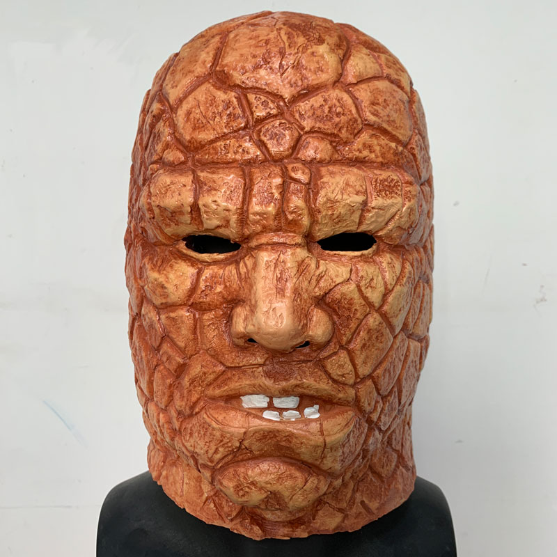 The Fantastic Four First Steps Thing Mask Halloween Cosplay Props Hallowcos