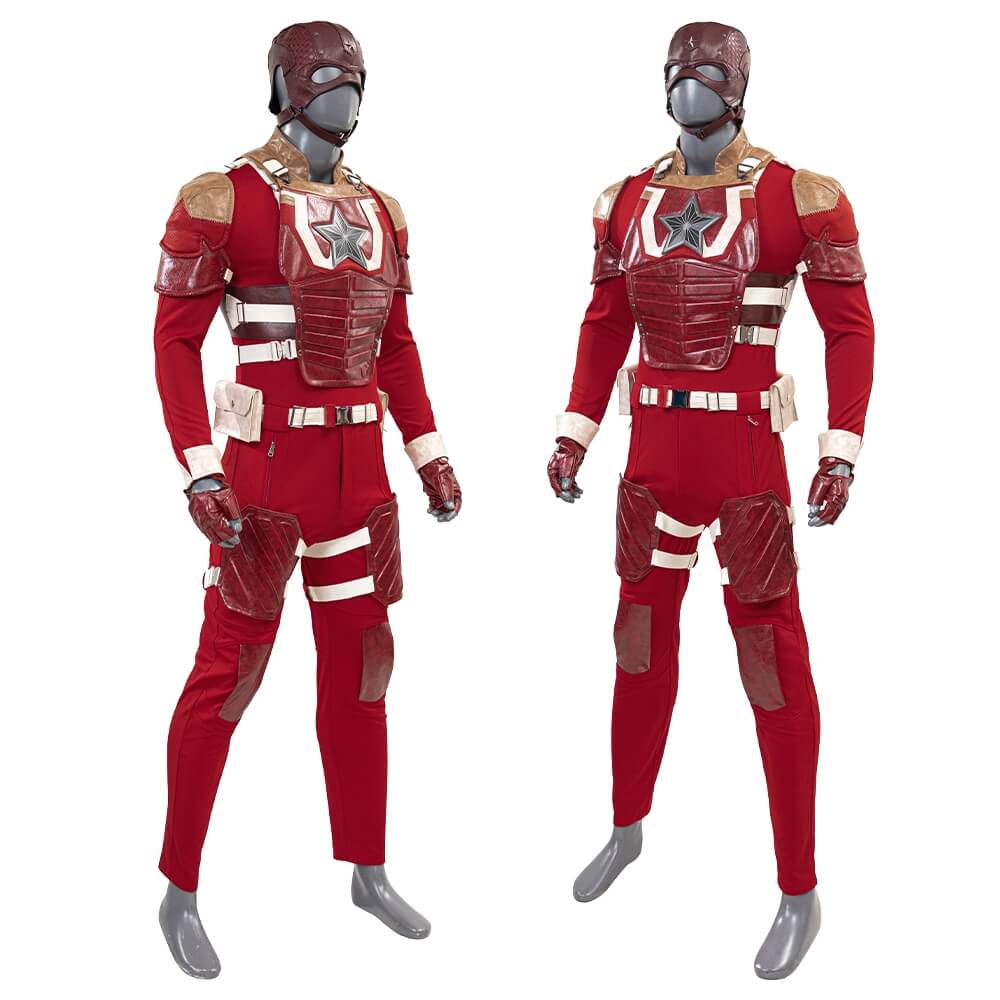 Thunderbolts Red Guardian Cosplay Costume Hallowcos