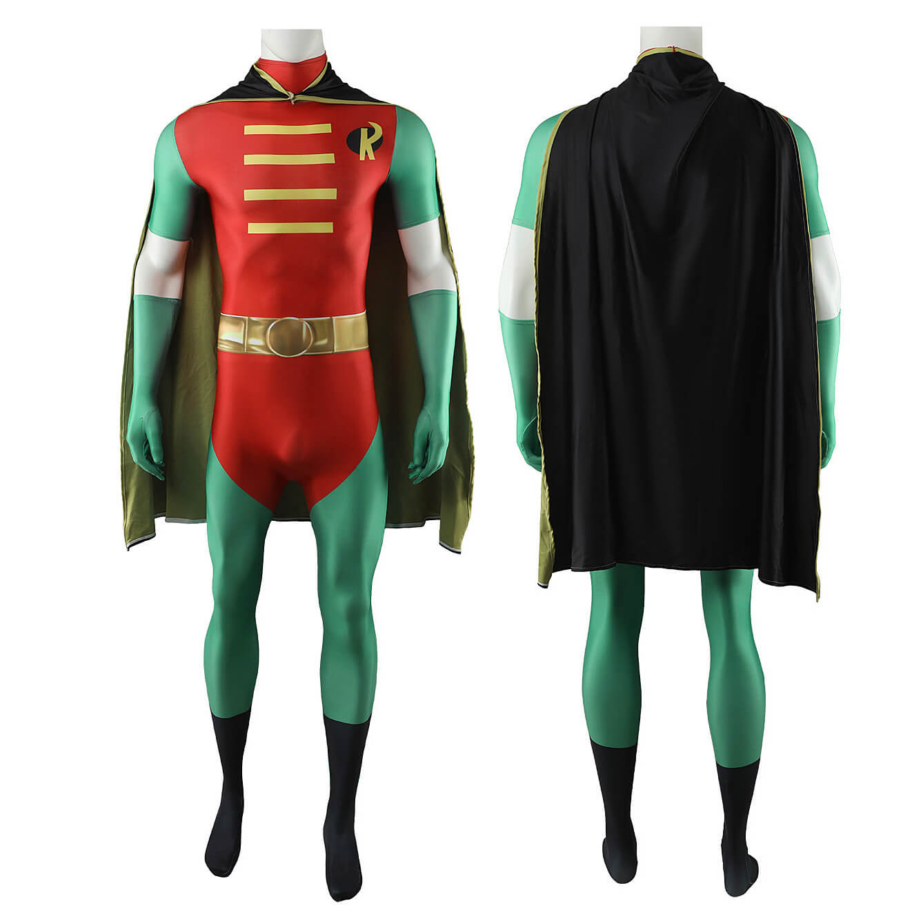 Teen titans Robin Cosplay Costume Adults Kids