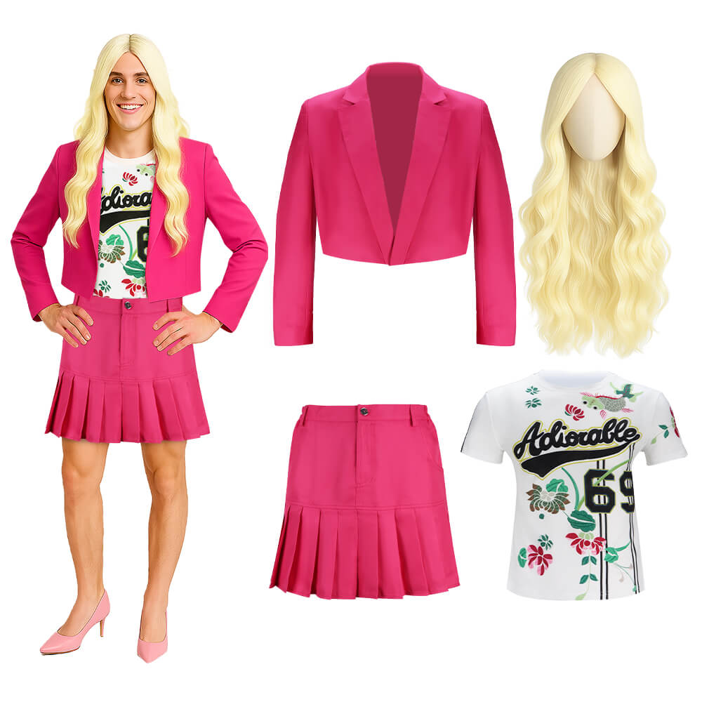 White Chicks Kevin Marcus Copeland Cosplay Costume for Men Hallowcos