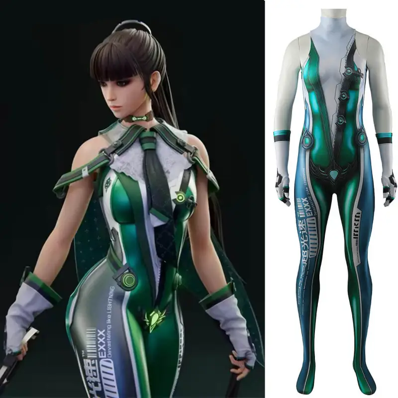 Stellar Blade Eve Bodysuit Cosplay Costume Hallowcos