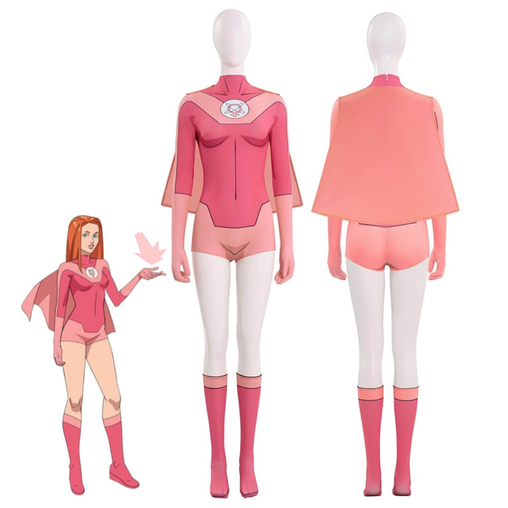 Invincible Atom Eve Cosplay Costume New Edition Hallowcos