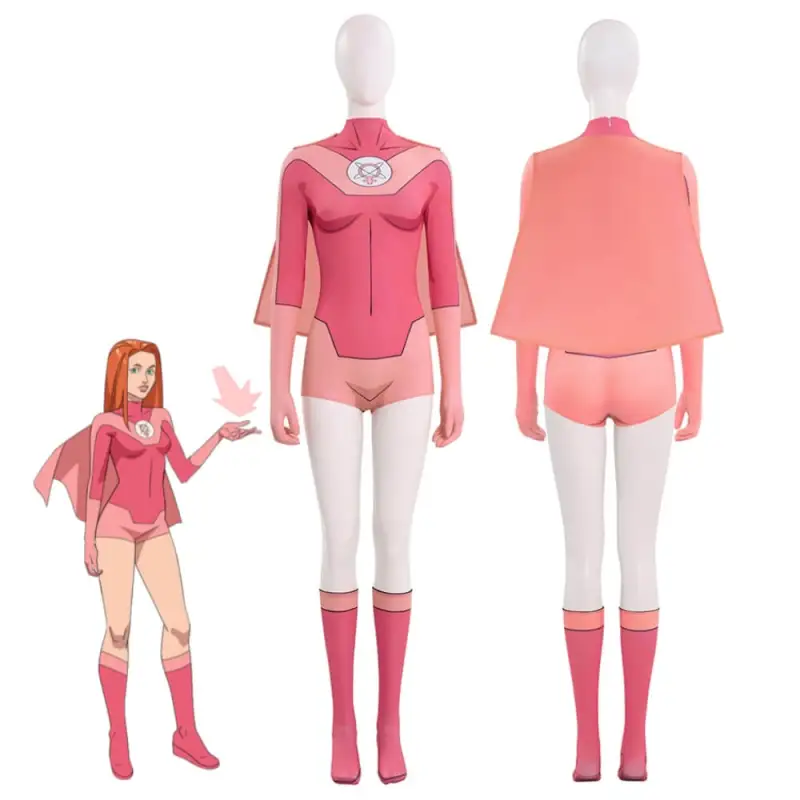 Invincible Atom Eve Cosplay Costume New Edition Hallowcos