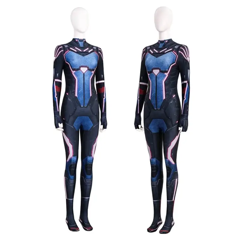 Split Fiction Mio Cosplay Costume Jumpsuit Hallowcos