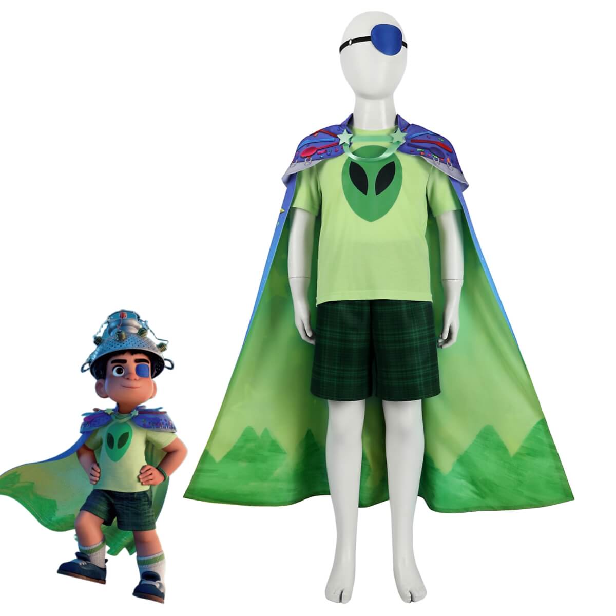 Kids Elio Solis Cosplay Costume Hallowcos