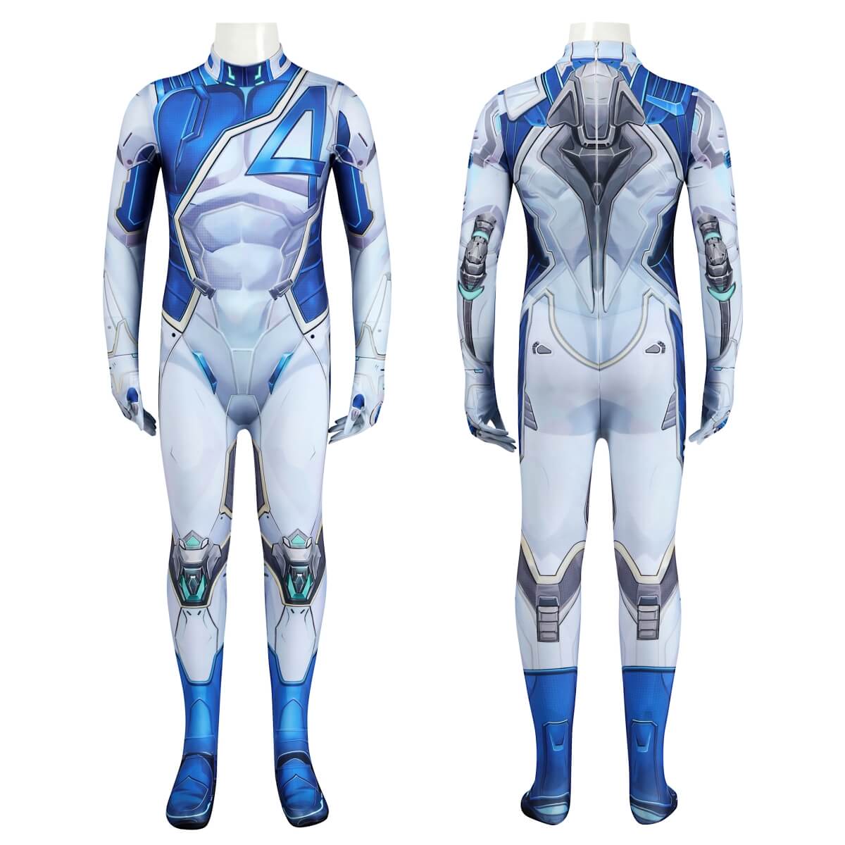 Kids Rivals Mister Fantastic Reed Richards Cosplay Costume Hallowcos