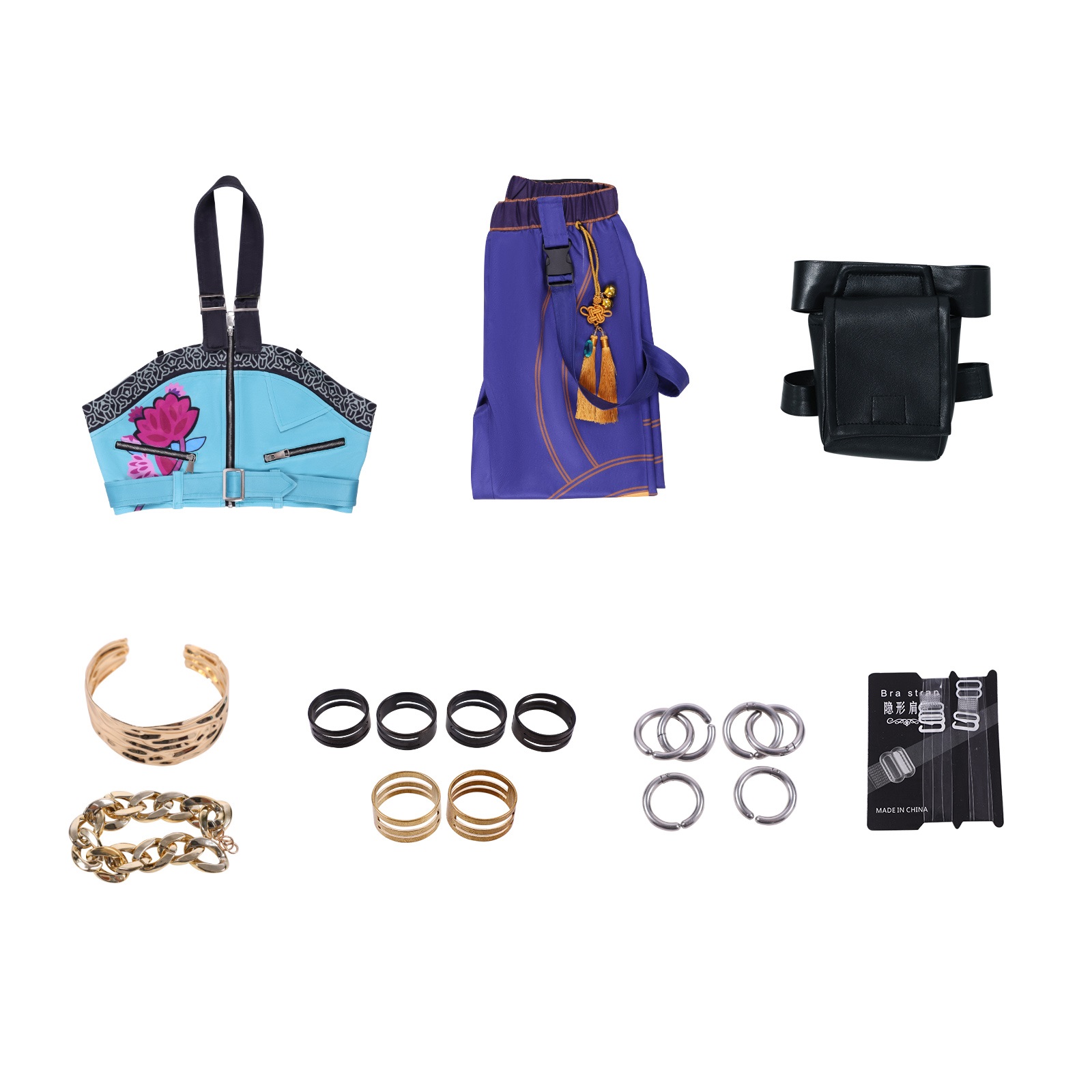 Kpop Demon Hunters Zoey Cosplay Costume Hallowcos