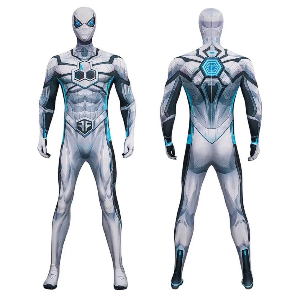 Rivals Spider-Man Future Foundation Suit Cosplay Costume Printed Style ...