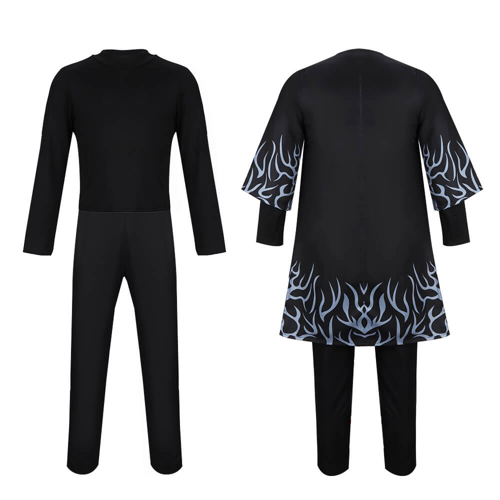 Kids Kpop Demon Hunters The Saja Boys Jinu Demon Suit Cosplay Costume ...