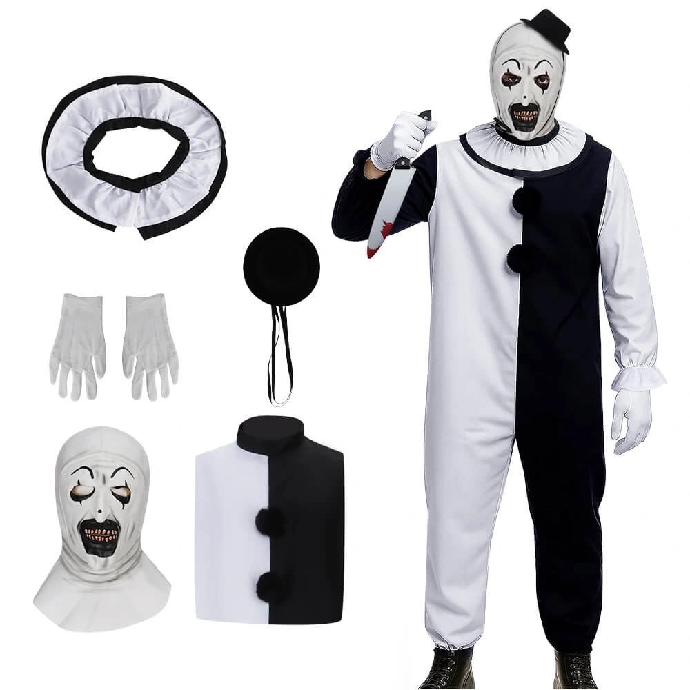 Art the Clown Costume Terrifier Cosplay(Ready to Ship)
