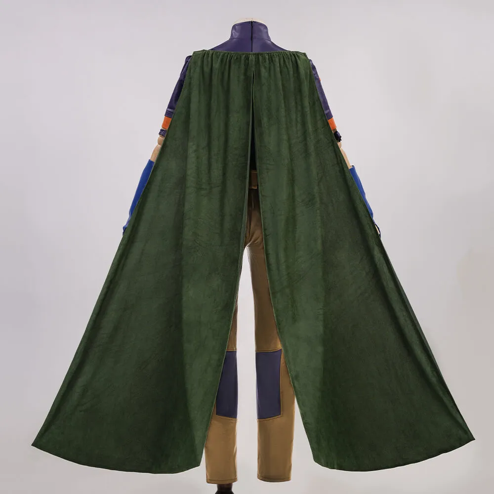 Gyro Zeppeli Cosplay Costume JoJos Steel Ball Run Hallowcos