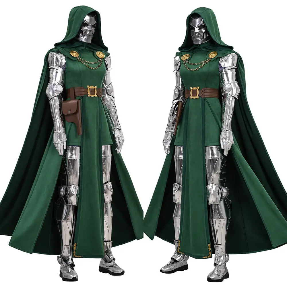 Doctor Doom Female Style Cosplay Costume Hallowcos