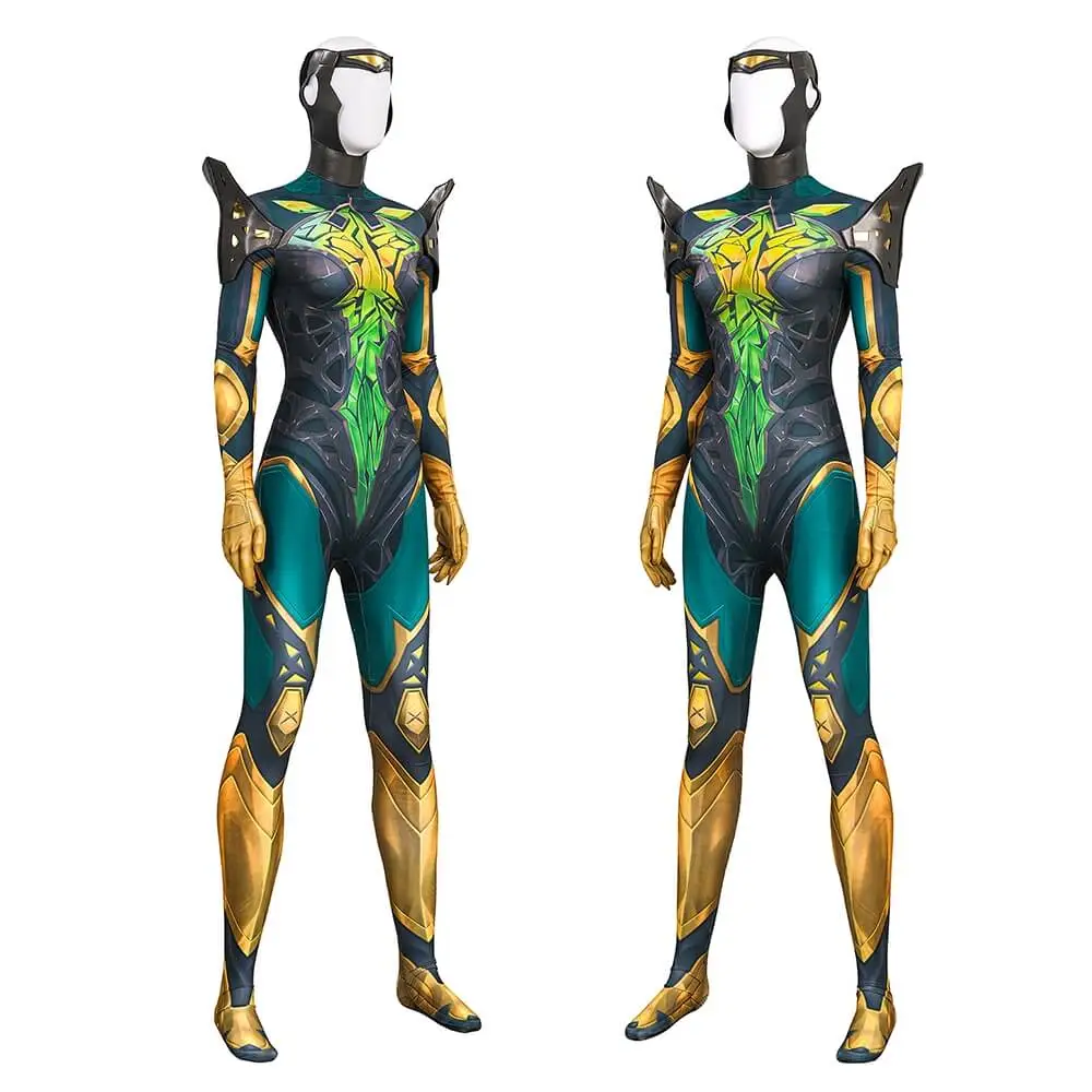 Rivals Phoenix Jean Grey Cosplay Costume Printed Style Hallowcos