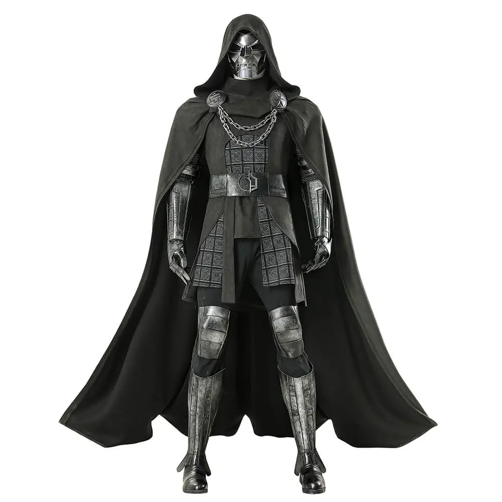 Doctor Doom Avengers 5 Doomsday Cosplay Costume Top Level Hallowcos