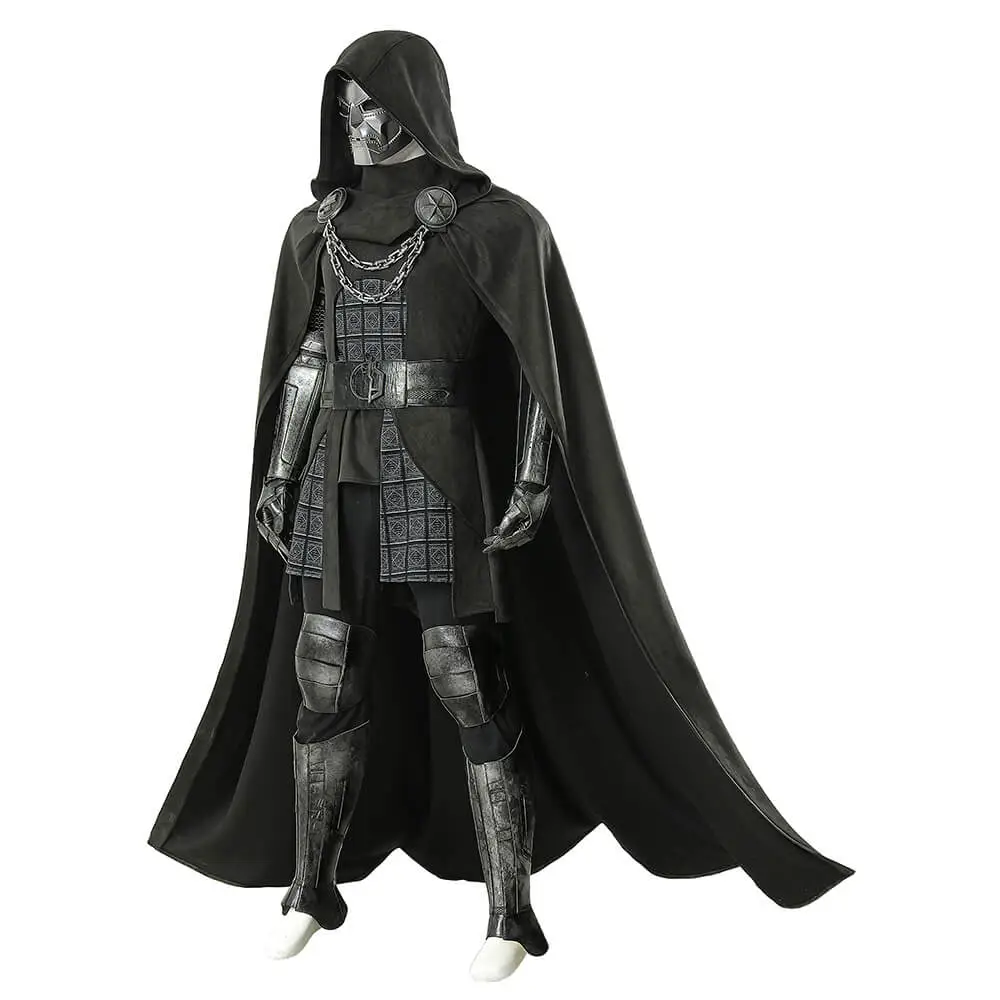 Doctor Doom Avengers 5 Doomsday Cosplay Costume Top Level Hallowcos