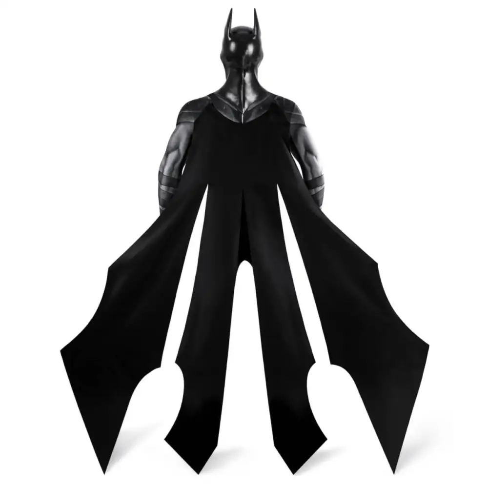 Absolute Bruce Wayne Cosplay Costume Mask Printed Style