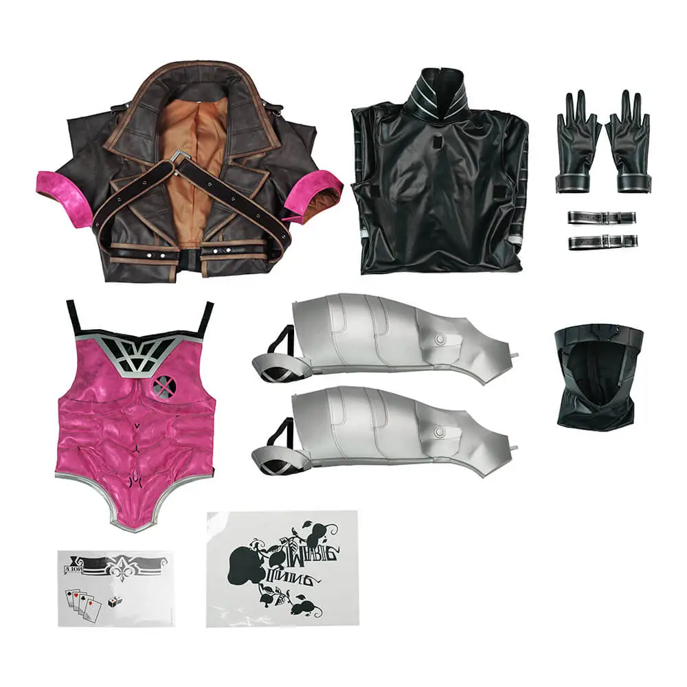 Gambit Remy LeBeau Cosplay Costume-Marvel Rivals Hallowcos
