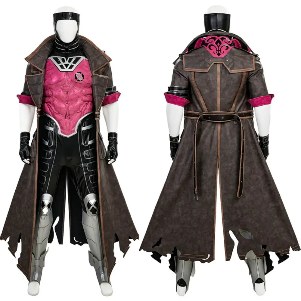 Gambit Remy LeBeau Cosplay Costume-Marvel Rivals Hallowcos