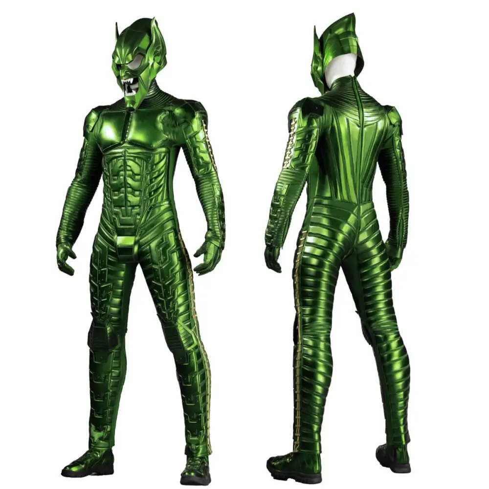 Green Goblin Cosplay Costume Top Level Spider-Man No Way Home Hallowcos
