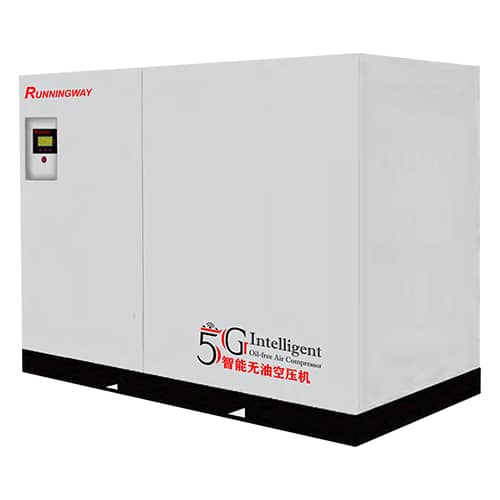 Industrial Stationary Dry Type Silent 7-10bar Oil Free Direct Driven AC ...