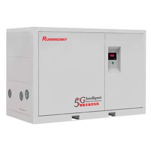 Industrial Stationary Dry Type Silent 7-10bar Oil Free Direct Driven AC ...