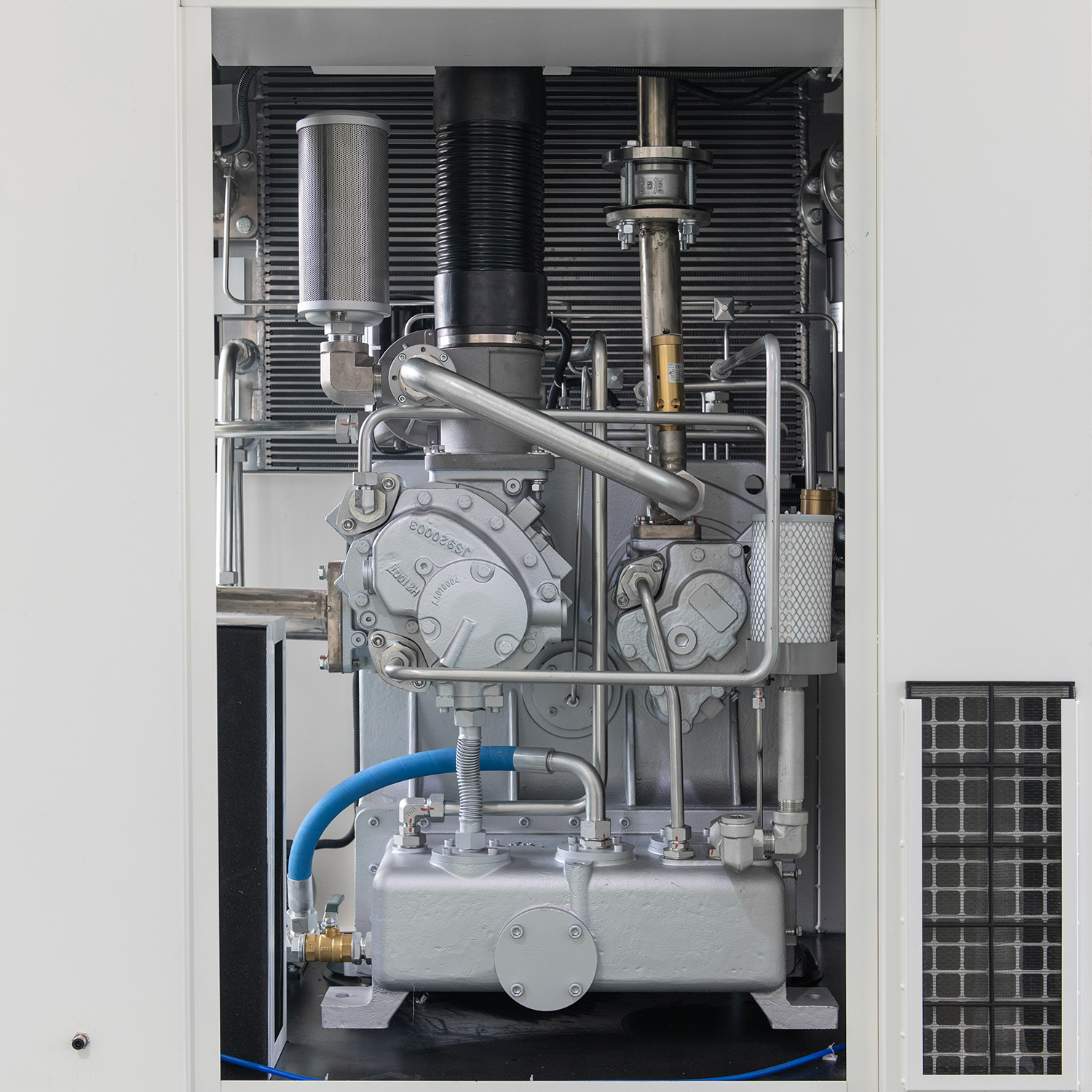 Industrial Stationary Dry Type Silent 7-10bar Oil Free Direct Driven AC ...