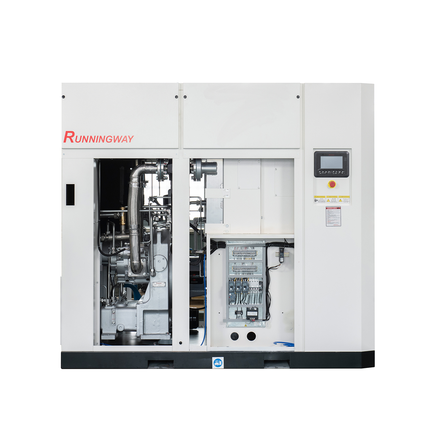 Industrial Stationary Dry Type Silent 7-10bar Oil Free Direct Driven AC ...